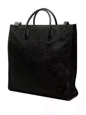 Gucci 2000-2015 Medium Gg Nylon Off The Grid Convertible Tote Satchel