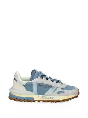 Lacoste Elite Active Logo-print Panelled Sneakers - Blue