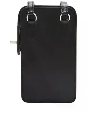 Hermès 2023 Box Calf Hac A Box Phone Case Crossbody Bag - Black