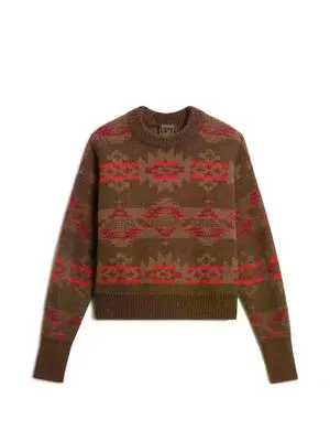 Woolrich Fair Isle Crew-neck Sweater