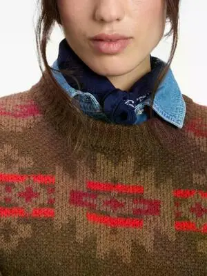 Woolrich Fair Isle Crew-neck Sweater