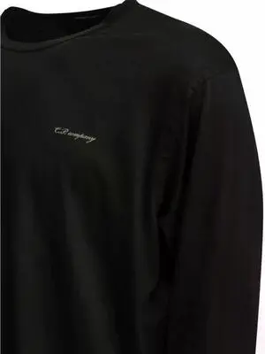 C.P. COMPANY Logo-print Long-sleeved T-shirt