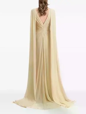 GEMY MAALOUF Beaded-draped Dress