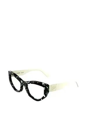 Karl Lagerfeld Marble-effect Cat-eye Glasses