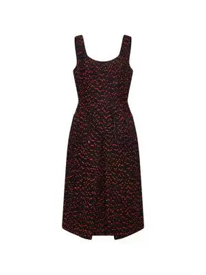 Elie Saab Tweed Patch-pocket Dress