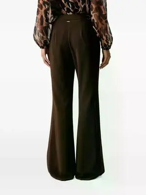 TWINSET Logo-plaque Flared Trousers