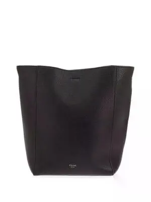 Celine 2020s Leather Shoulder Bag - Black