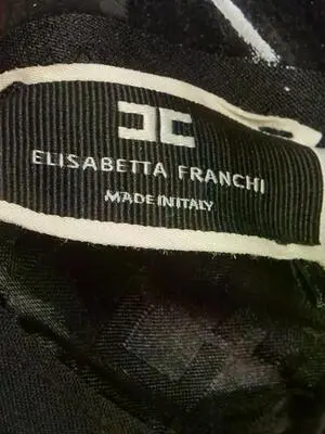 Elisabetta Franchi Fringed Sleeveless Mini Dress