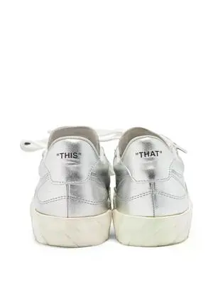 Off-White Vulcanized Lace-up Sneakers