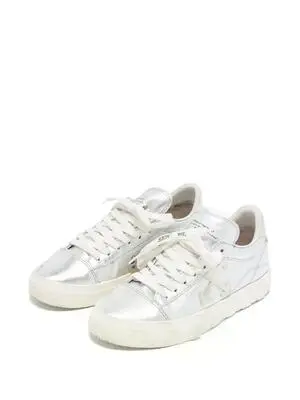 Off-White Vulcanized Lace-up Sneakers