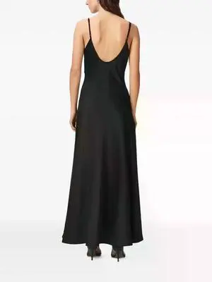 ALLSAINTS Satin-finish Spaghetti-strap Maxi Dress