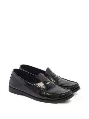 Burberry Bedmont Penny Loafers - Black