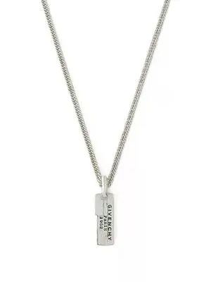 Givenchy Tape Necklace In Metal And Enamel