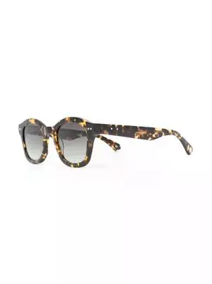 PETER AND MAY Tortoiseshell-effect Tinted Sunglasses