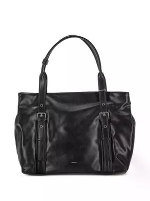 STAND OIL Buckle-detail Tote Bag - Black