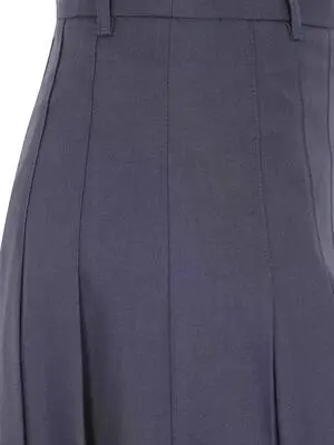 DUNST Pleated Midi Skirt
