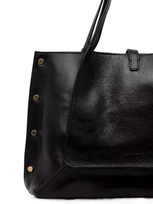 POLLINI Austin Stud-embellished Logo-plaque Shoulder Bag