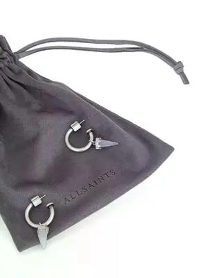 ALLSAINTS Laio Spike-pendant Hoop Earrings