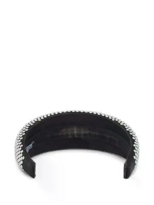 Prada Crystal-embellished Satin Headband