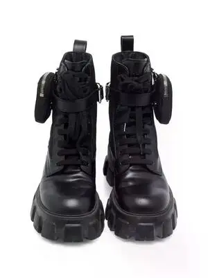 Prada Monolith Lug-sole Boots