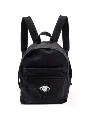Kenzo All Over Eyes Backpack - Black