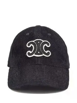CELINE M Triomphe Corduroy Baseball Cap