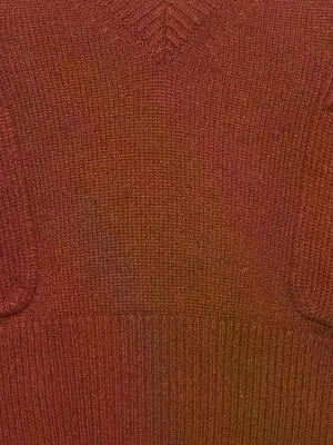 Chloé V-neck Cropped Sweater