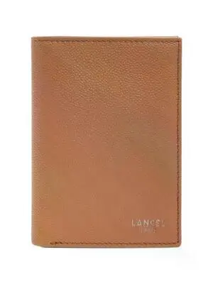LANCEL Leon Logo-print Wallet - Neutrals
