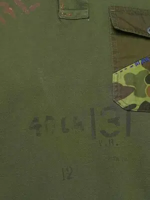 Polo Ralph Lauren Camo-print Patch Polo Shirt
