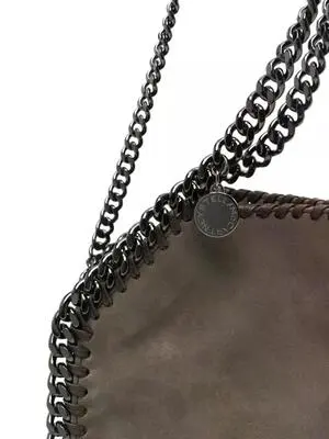 Stella McCartney Mini Falabella Chain-trim Shoulder Bag - Brown