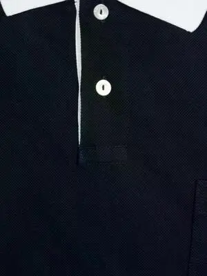 Gucci Contrast Collar Pocket Polo Shirt