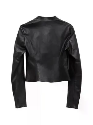 Gucci Zip-up Leather Jacket