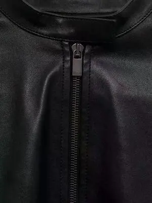 Gucci Zip-up Leather Jacket