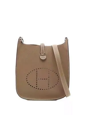 Hermès 2025 Clemence Evelyne I Tpm Crossbody Bag - Brown