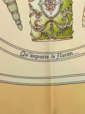 Hermès 1980-2010 Qu Importe Le Flacon Silk Scarf 90 Scarves - Multicolour