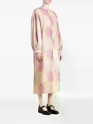COMME DES GARÇONS TAO Patchwork Corduroy Midi Dress