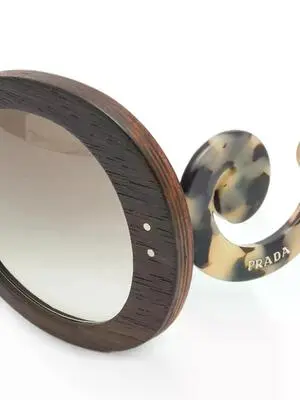 Prada Round-frame Sunglasses