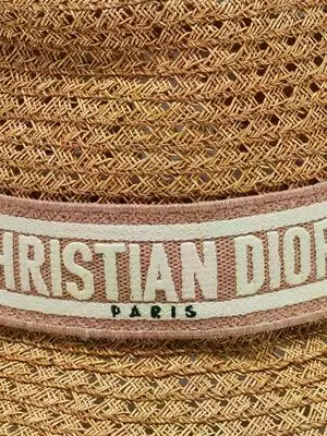 Dior D-bobby Logo Embroidered Hat