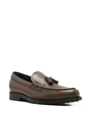 TOD'S Tassel-detail Leather Loafers