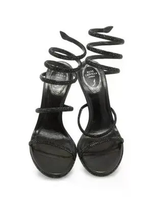 Rene Caovilla Cleo Satin Sandals