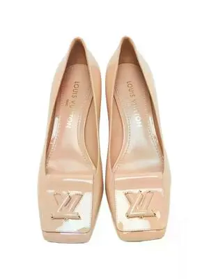 LOUIS VUITTON Shake Block-heel Pumps