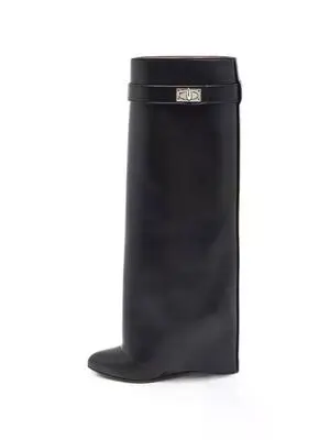 Givenchy Shark Lock Boots - Black
