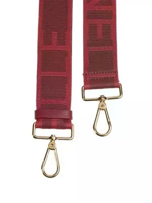 COCCINELLE Logo-jacquard Adjustable Bag Strap