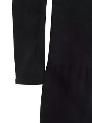 Gucci Cut-out Roll-neck Dress - Black