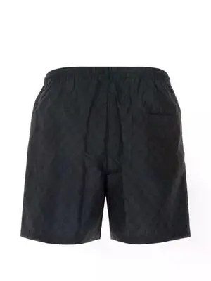 Gucci Gg Supreme Swim Shorts - Black
