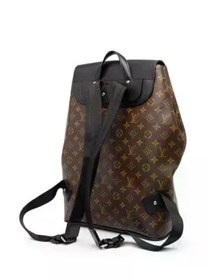 LOUIS VUITTON 2013 Monogram Macassar Palk Backpack