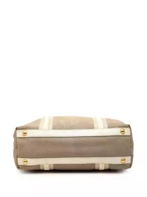 Prada 2000-2013 Canvas Canapa Logo Satchel