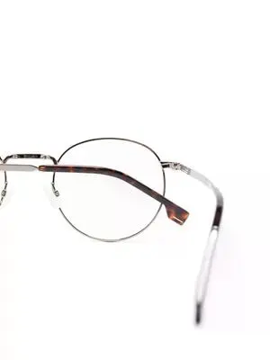 BOSS Round-frame Glasses - Silver
