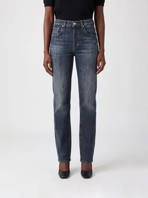 DONDUP Jacklin High-waisted Wide-leg Cotton Denim Jeans
