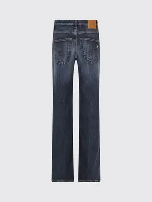 DONDUP Jacklin High-waisted Wide-leg Cotton Denim Jeans